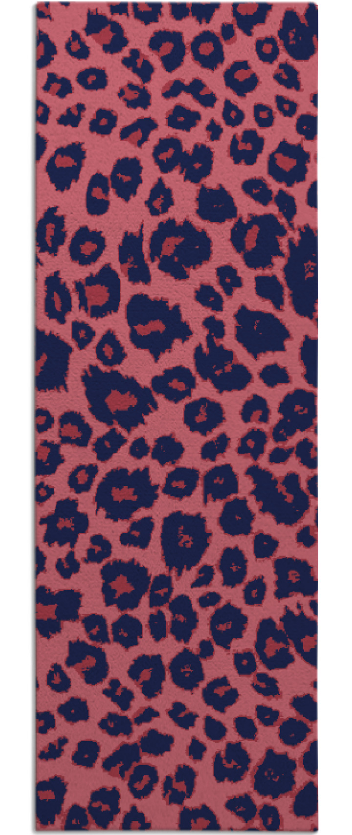Leopard Rug #631686 | Pink | Runner | Pure Wool Custom Rug | Rug Couture